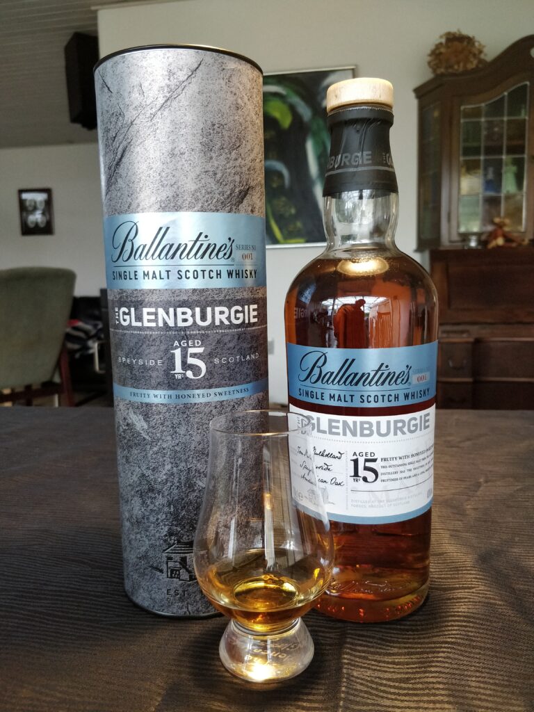 Glenburgie 15 Year Old - Ballantine's Series No. 001 - Whiskyblog.dk