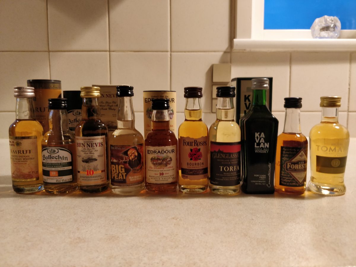 Whisky samples - smagsprøver på whisky - Whiskyblog.dk